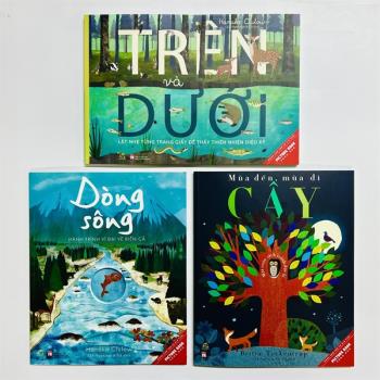 Bộ sách song ngữ: Trên và dưới, Dòng sông - hành trình vĩ đại của biển ...