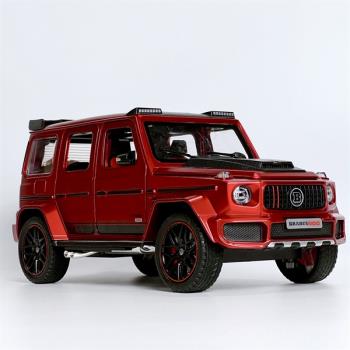 Mô Hình Xe Mercedes Brabus G800 - Màu Đỏ - Những Vì Sao